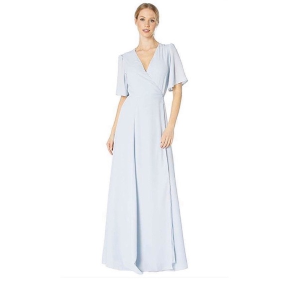 Wayf | Dresses | Wayf Maxi Wrap Dress | Poshmark